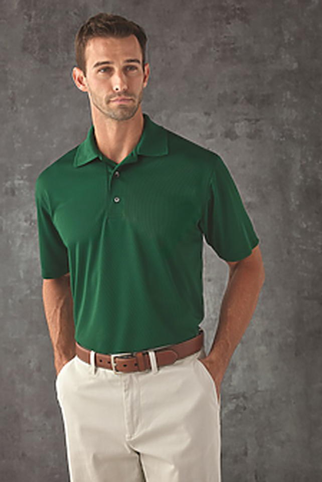 Paragon 100 Men's Mini Mesh Performance Polo