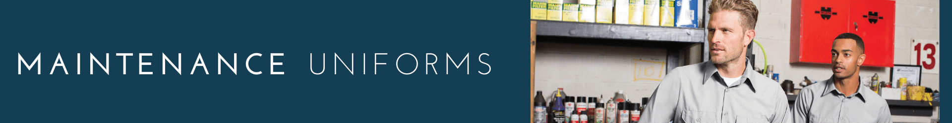 Hotel Uniforms for Maintenance, Industrial, Engineering