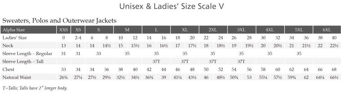 Edwards 1527 Men's Unisex Long Sleeve Polo Snag Proof