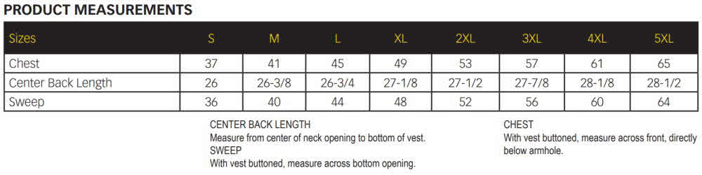 Edwards 4390 Men's Diamond Vest