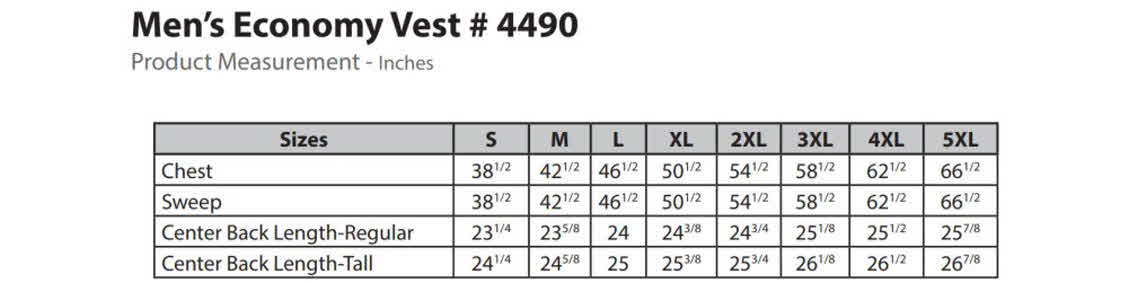 Men's Best Western Uniform Vest