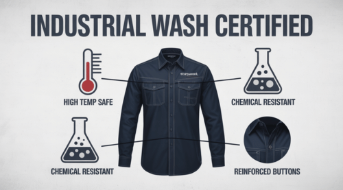 Custom Work Shirts with Logo Embroidery at Stitch Logo