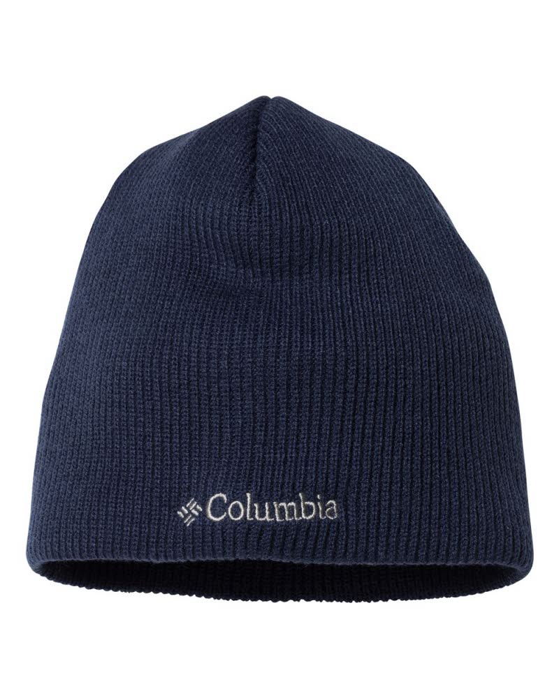 Columbia Beanie Custom Embroidered at Stitch Logo