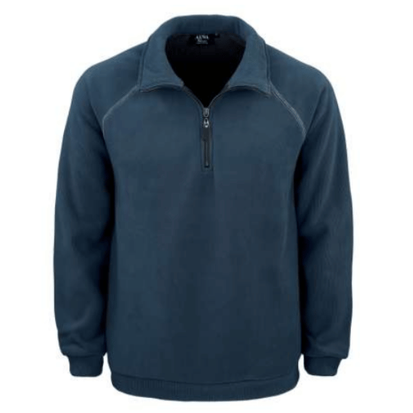1742 Corduroy Bonded Microfleece Quarter Zip | US Made Fleece