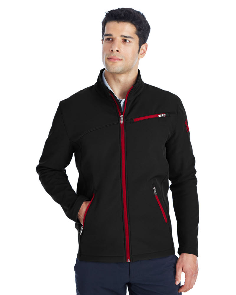 Men's Spyder Transport Soft Shell Jacket at Stitch Logo