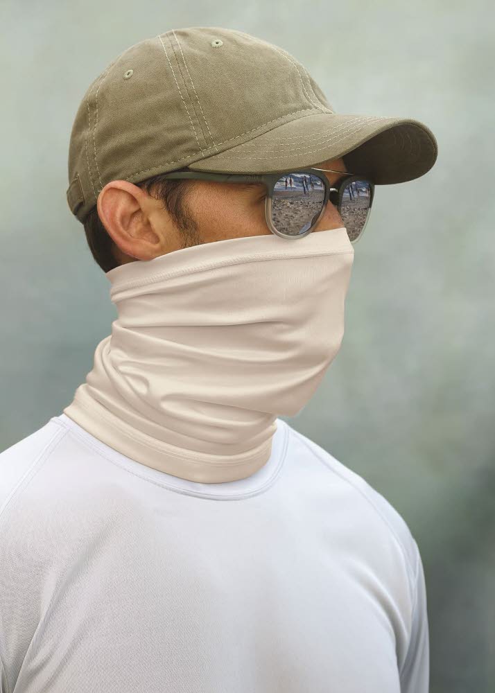 UPF 50+ Sun Neck Gaiter at Stitch Logo