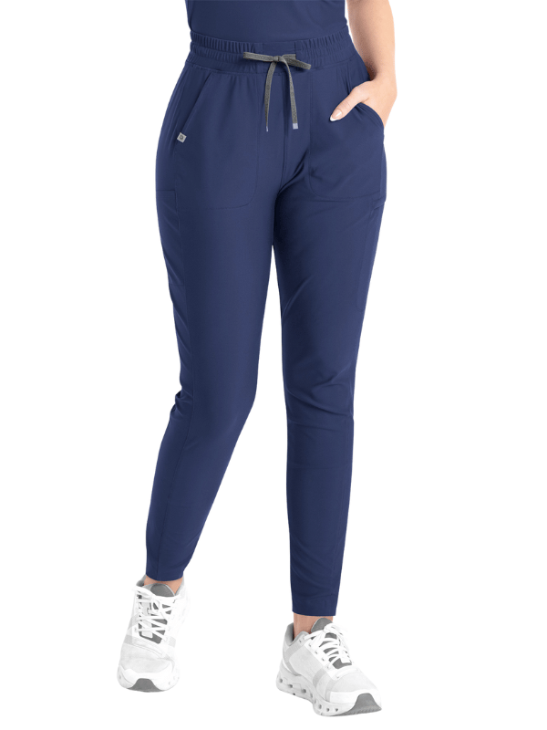 Slim Fit Scrub Pants