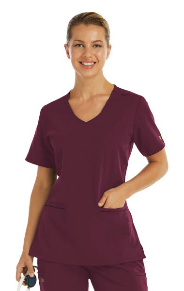 M3902 Women's Active Knit Scrub Top | Matrix Pro