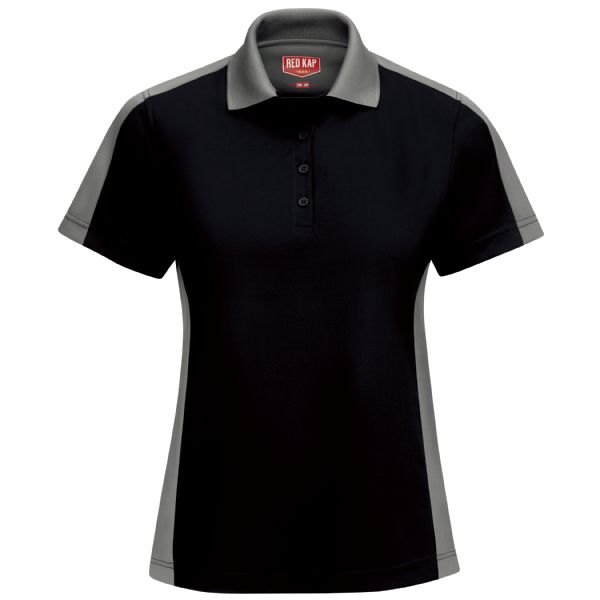 SK53 Women's Two Tone Work Polo Shirt | Red Kap