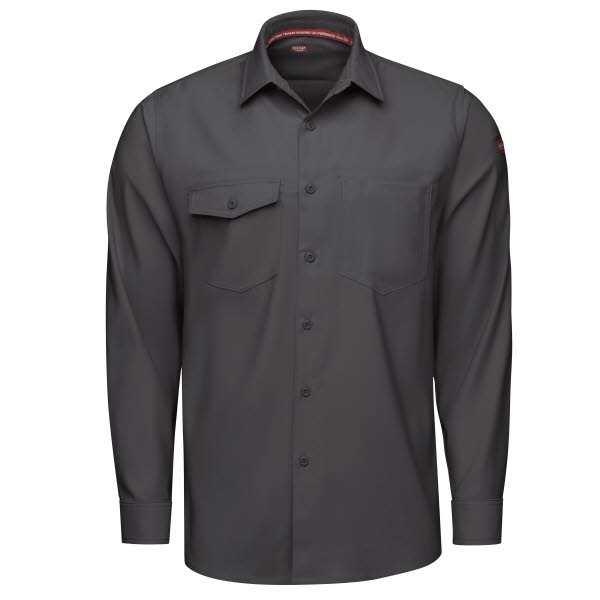 Men's Cooling Long Sleeve Work Shirt by Red Kap TSM4