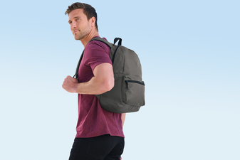 C-FREE Recycled Backpack BG270 at Stitch Logo