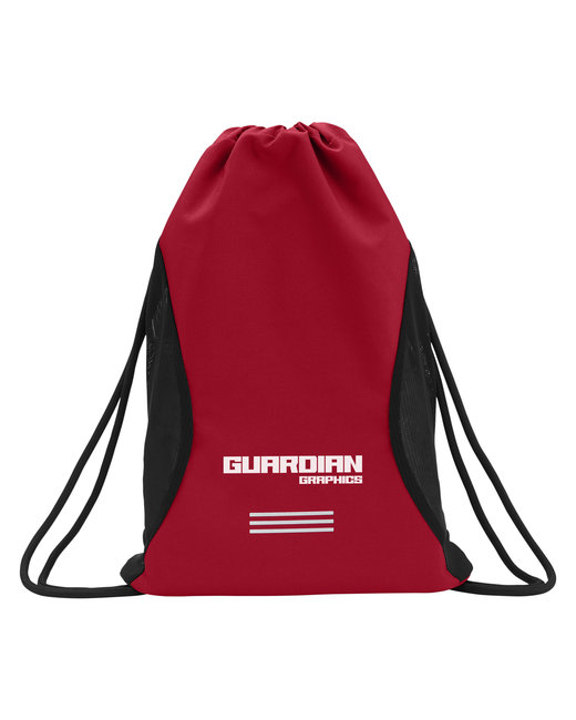 Drawstring Cinch Gym Bags Embroidered at Stitch Logo