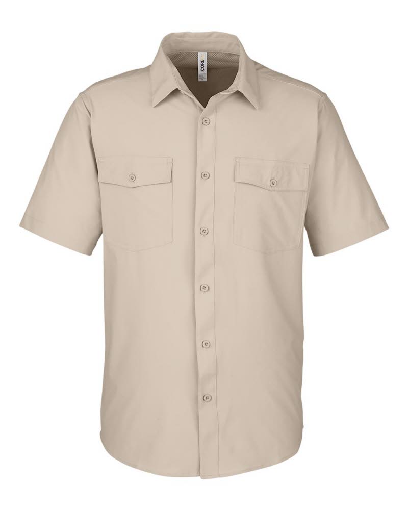 Men's Stretch Marina Fishing Shirts at Stitch Logo
