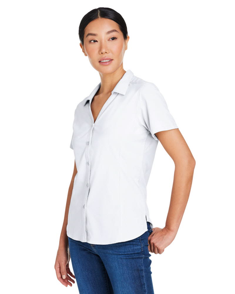 Ladies Stretch Marina Fishing Shirts at Stitch Logo