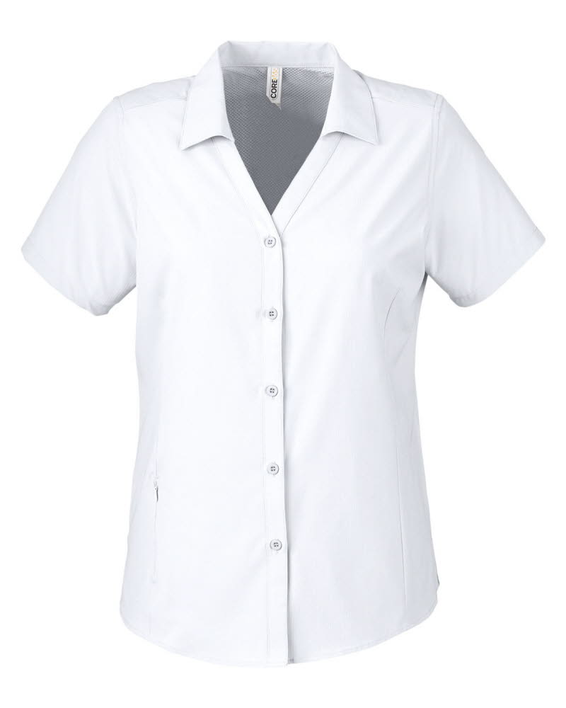 Ladies Stretch Marina Fishing Shirts at Stitch Logo