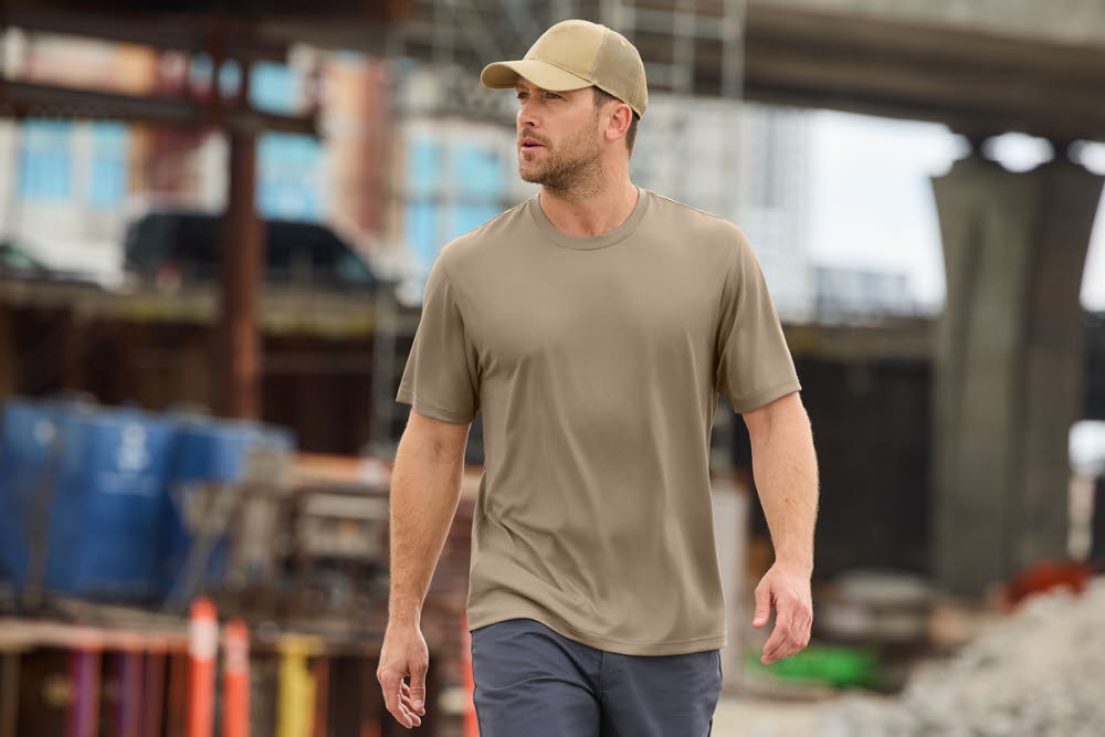Men's Short Sleeve Workwear Pro Tee at Stitch Logo
