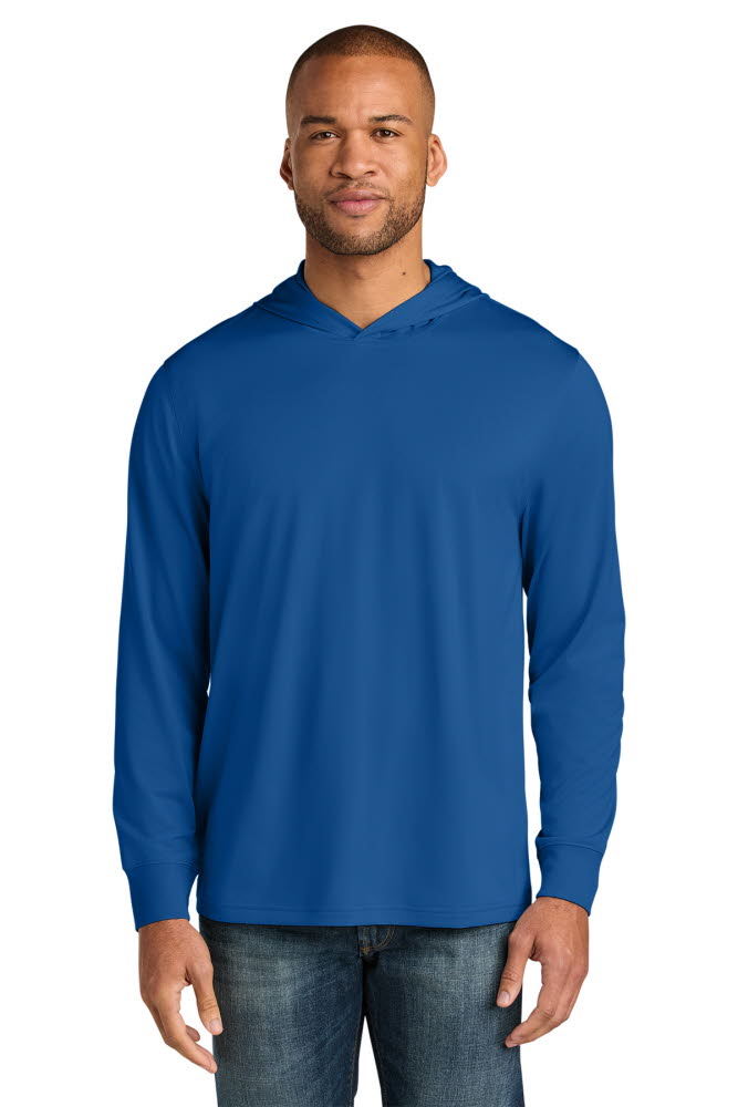 Men's Pro Workwear Hooded T-Shirt at Stitch Logo