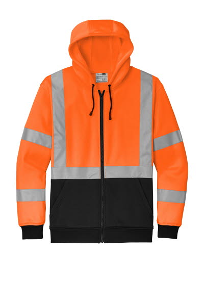 Safety Work Fleece Jacket with Hood CSF300