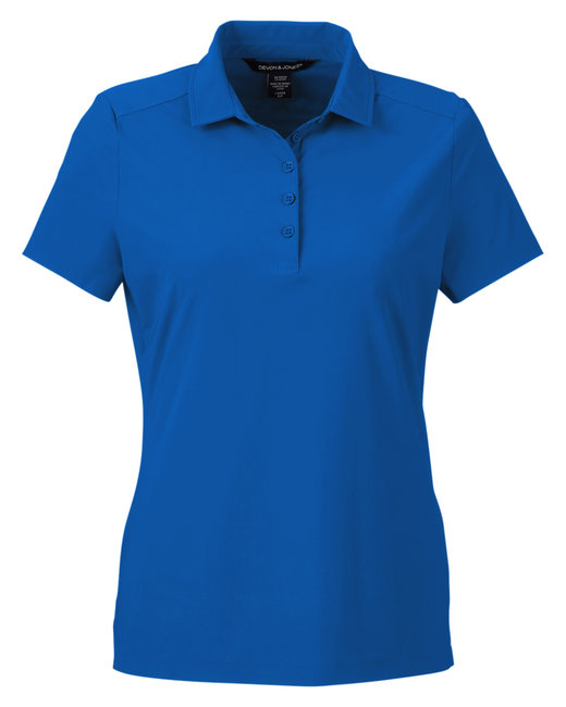 Ladies Stretch Nylon Performance Polo at Stitch Logo