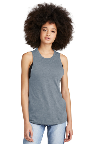Women's Tri Muscle Tank Top at Stitch Logo