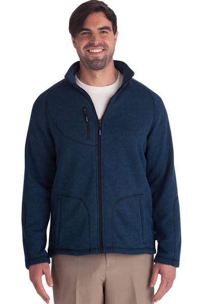 Knit Sweater Fleece Jacket | Custom Fleece