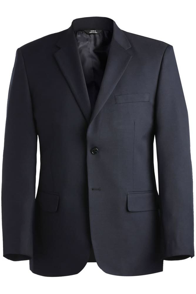 Men's Suit Jacket with Machine Washable Fabric