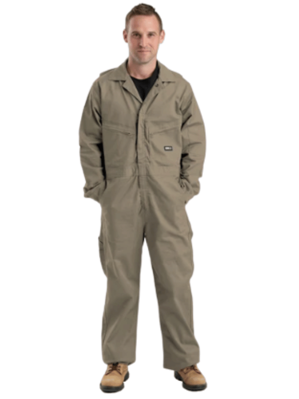 FR CAT 2 Berne Unlined Coveralls at Stitch Logo