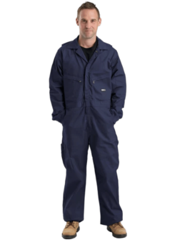 FR CAT 2 Berne Unlined Coveralls at Stitch Logo
