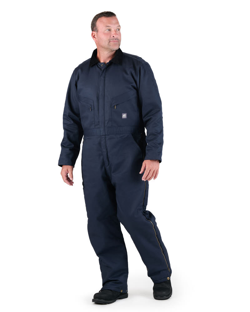 Berne Men's Midweight Insulated Coveralls at Stitch Logo