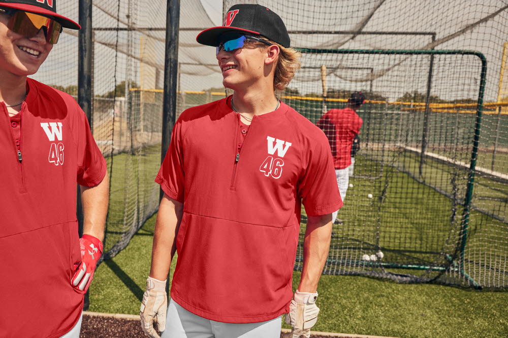 JST489 Sport Tek Short Sleeve Quarter Zip Jacket