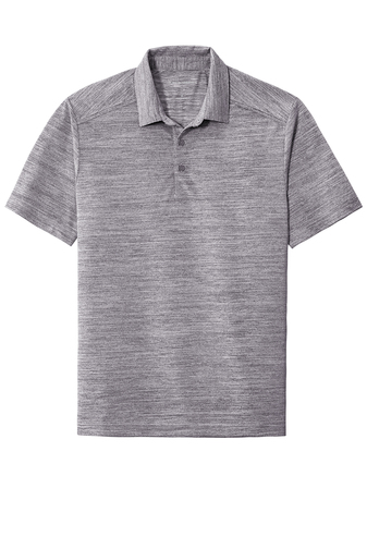 Men's Stretch Heather Polo @ Stitchlogo.com