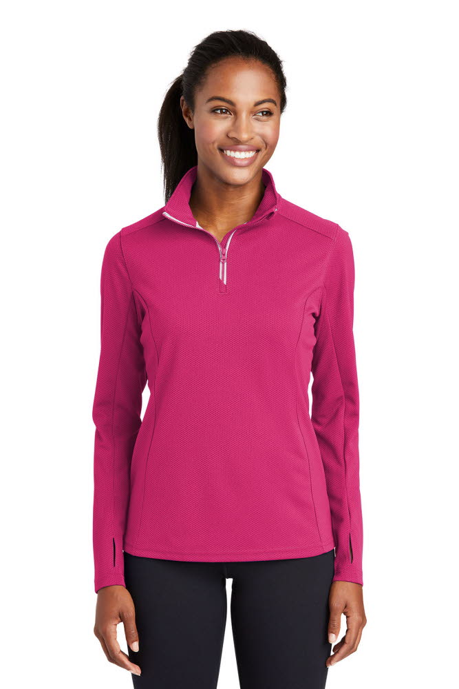 Women's Sport-Wick Quarter Zip at Stitch Logo Embroidery