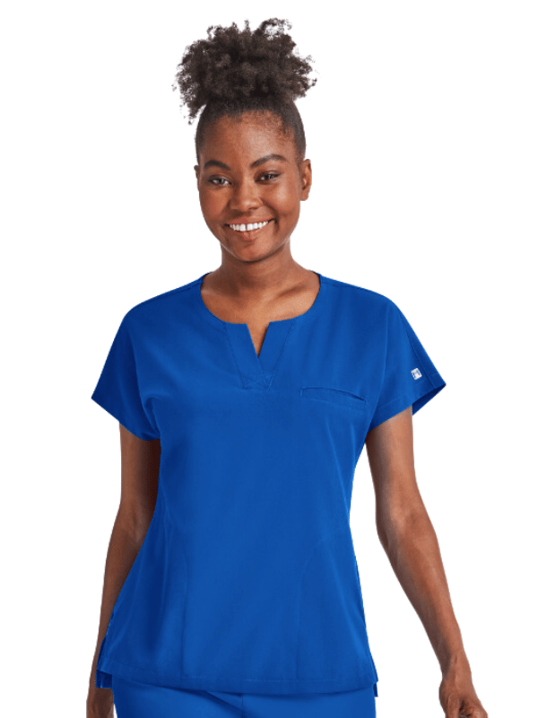 Women's Notched Dolman Scrub Shirt Matrix Impulse 4540