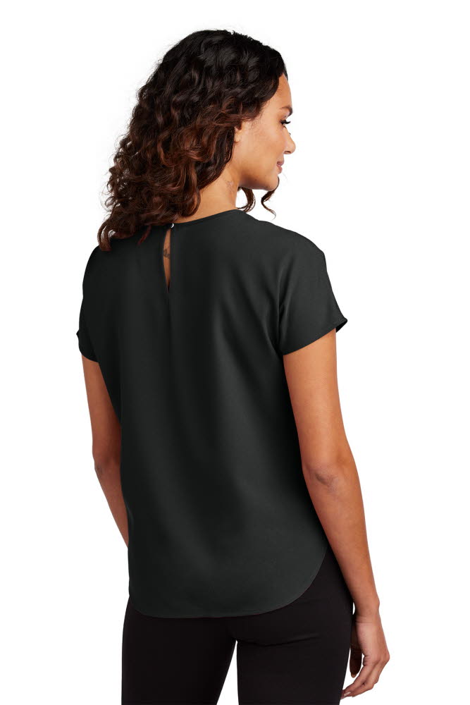 Mercer+Mettle Stretch Crepe Blouse Embroidery