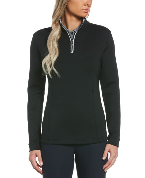 OGKSB222 Ladies Clubhouse Mock Pullover | Stitch Logo