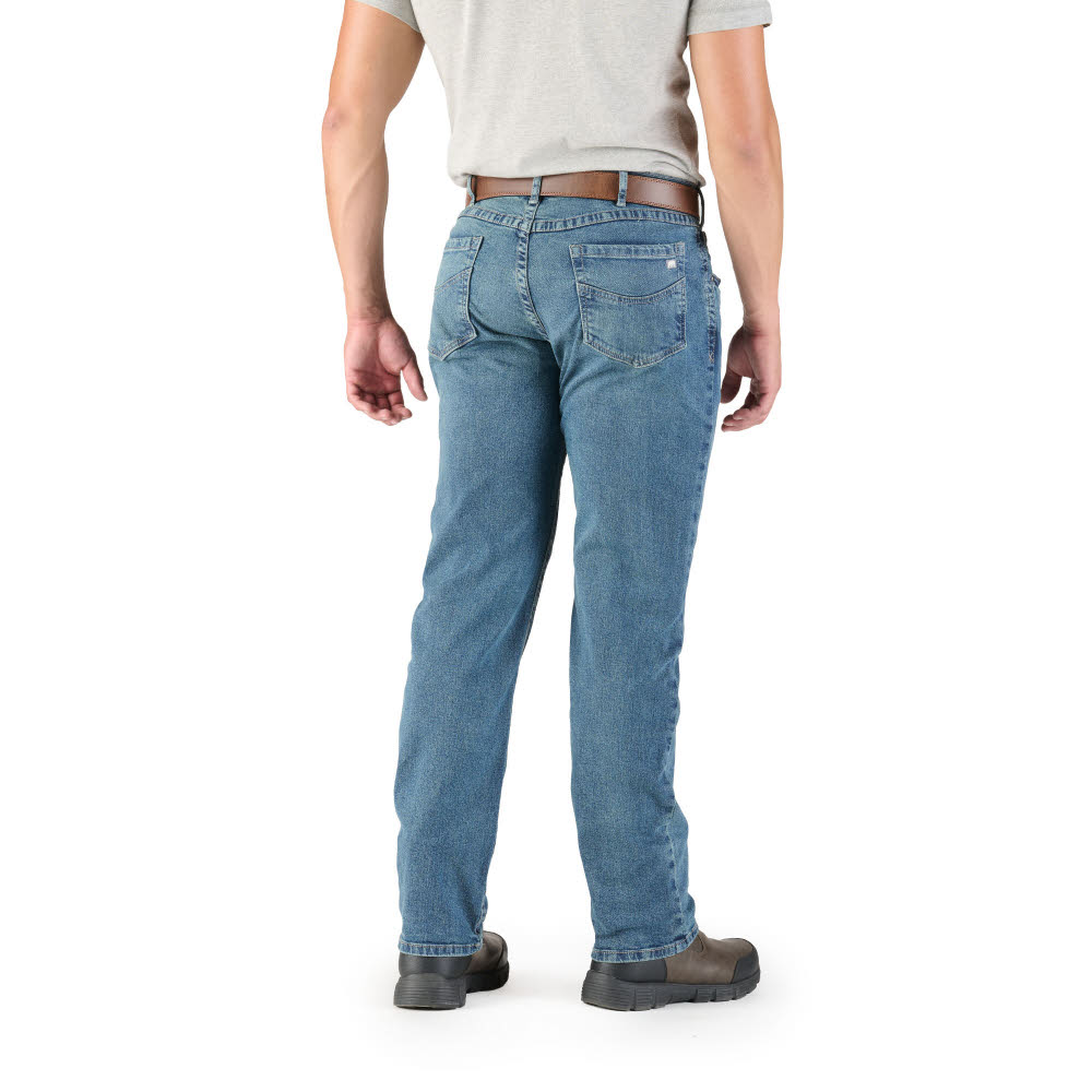 Berne Men's Relaxed Fit Bootcut Jeans at Stitch Logo