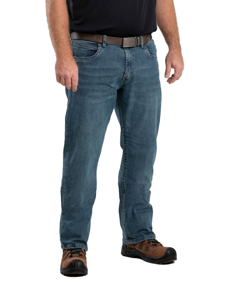 Berne Men's Relaxed Fit Bootcut Jeans at Stitch Logo