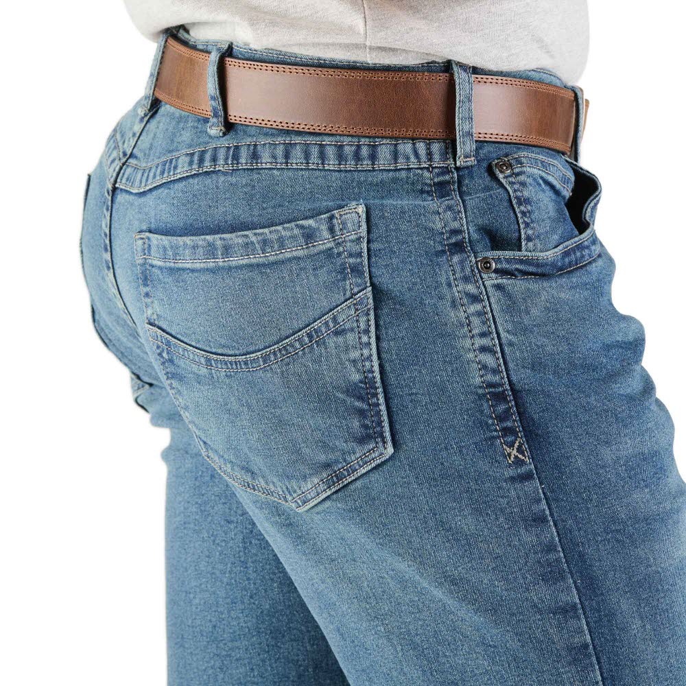 Berne Men's Relaxed Fit Bootcut Jeans at Stitch Logo