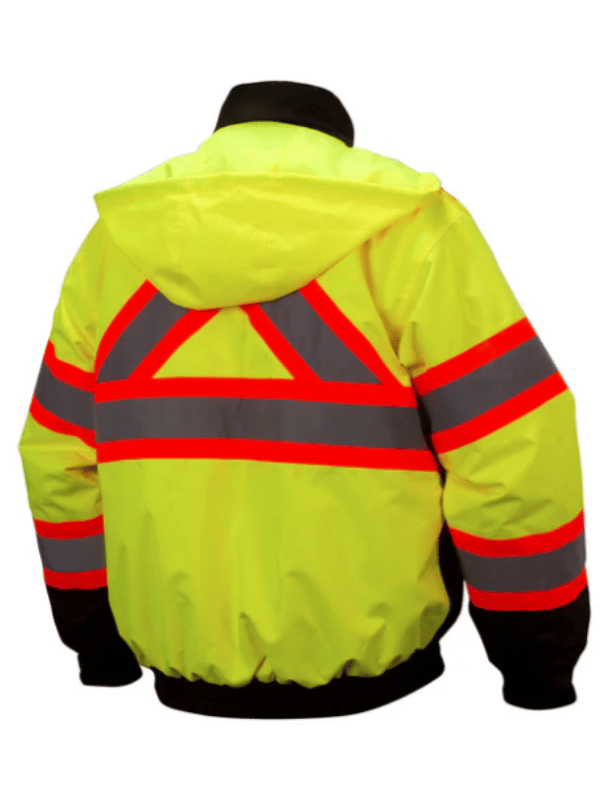 CLASS 3 Hi Vis Waterproof Quilt Lined Jacket