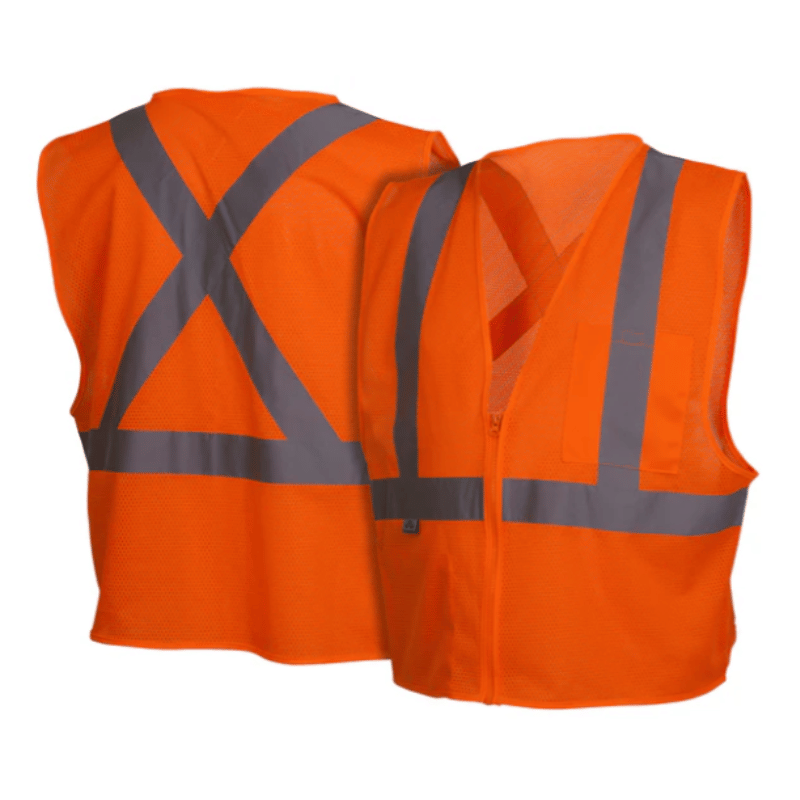 CLASS 2 Hi-Vis Reflective Mesh Safety Vest