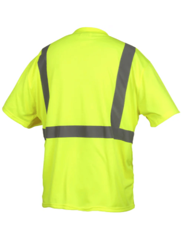 CLASS 2 Hi Vis Reflective Solid Safety T-Shirt