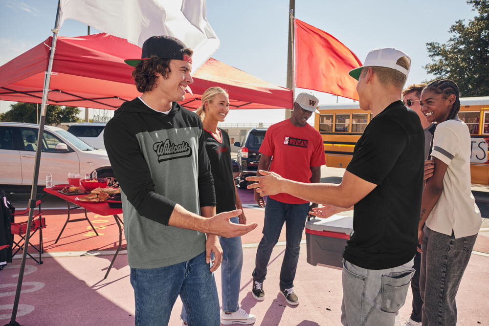 ST6044 Sport Tek Hooded Tee at Stitch Logo