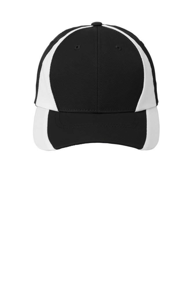 Sport-Tek Dry Zone Nylon Colorblock Cap at Stitch Logo