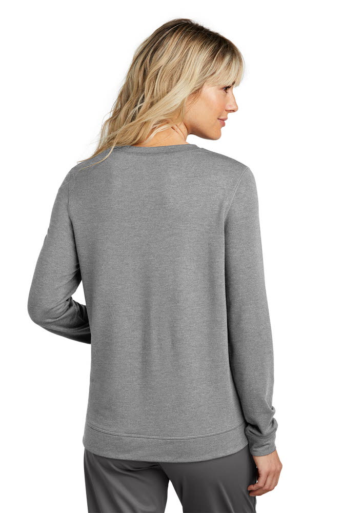 Women's Travis Mathews Embroidered Crew at Stitch Logo