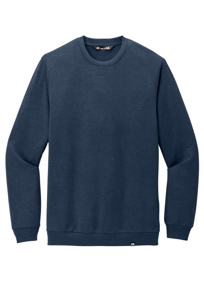Travis Mathew Crew Sweatshirts Embroidered at Sttich Logo