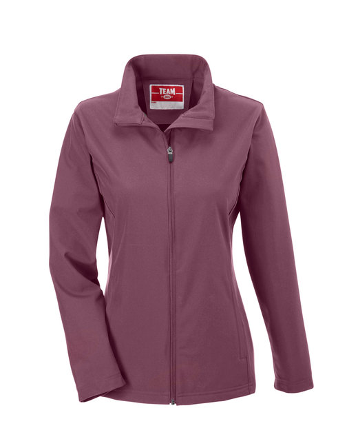 TT80W Women's Soft Shell Jacket st Stitch Logo.