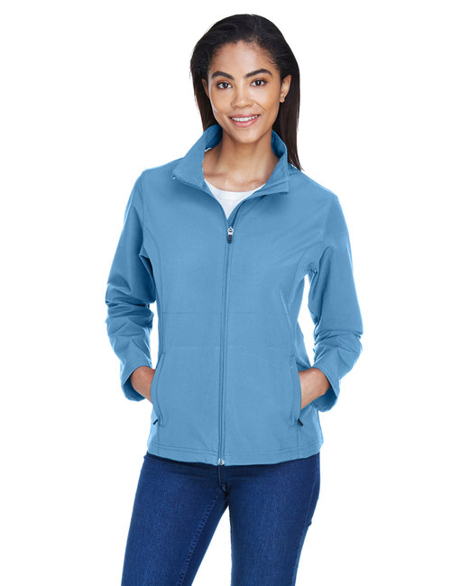TT80W Women's Soft Shell Jacket st Stitch Logo.