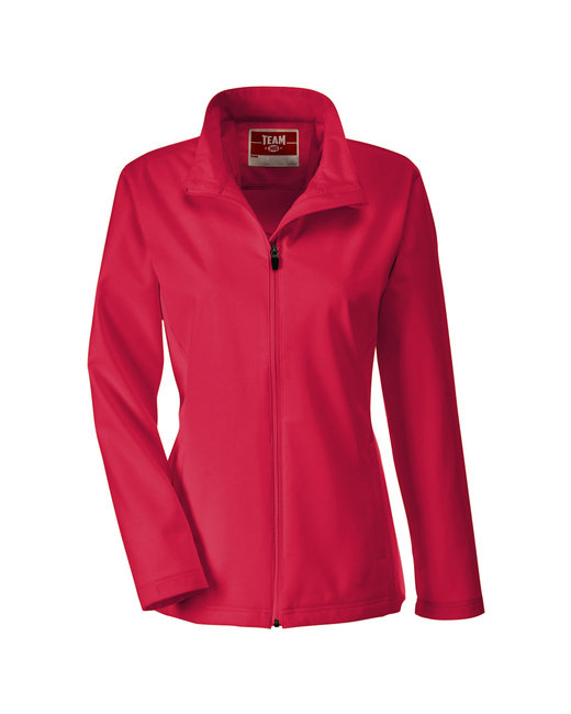 TT80W Women's Soft Shell Jacket st Stitch Logo.