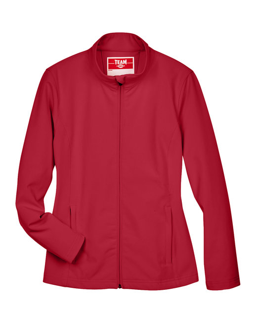 TT80W Women's Soft Shell Jacket st Stitch Logo.