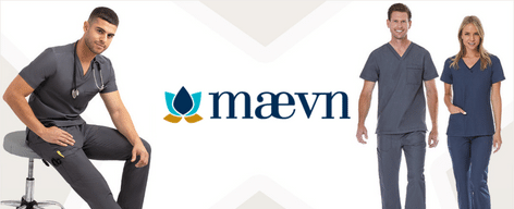 Maevn Scrubs - Tops & Pants | Stitch Logo Uniforms